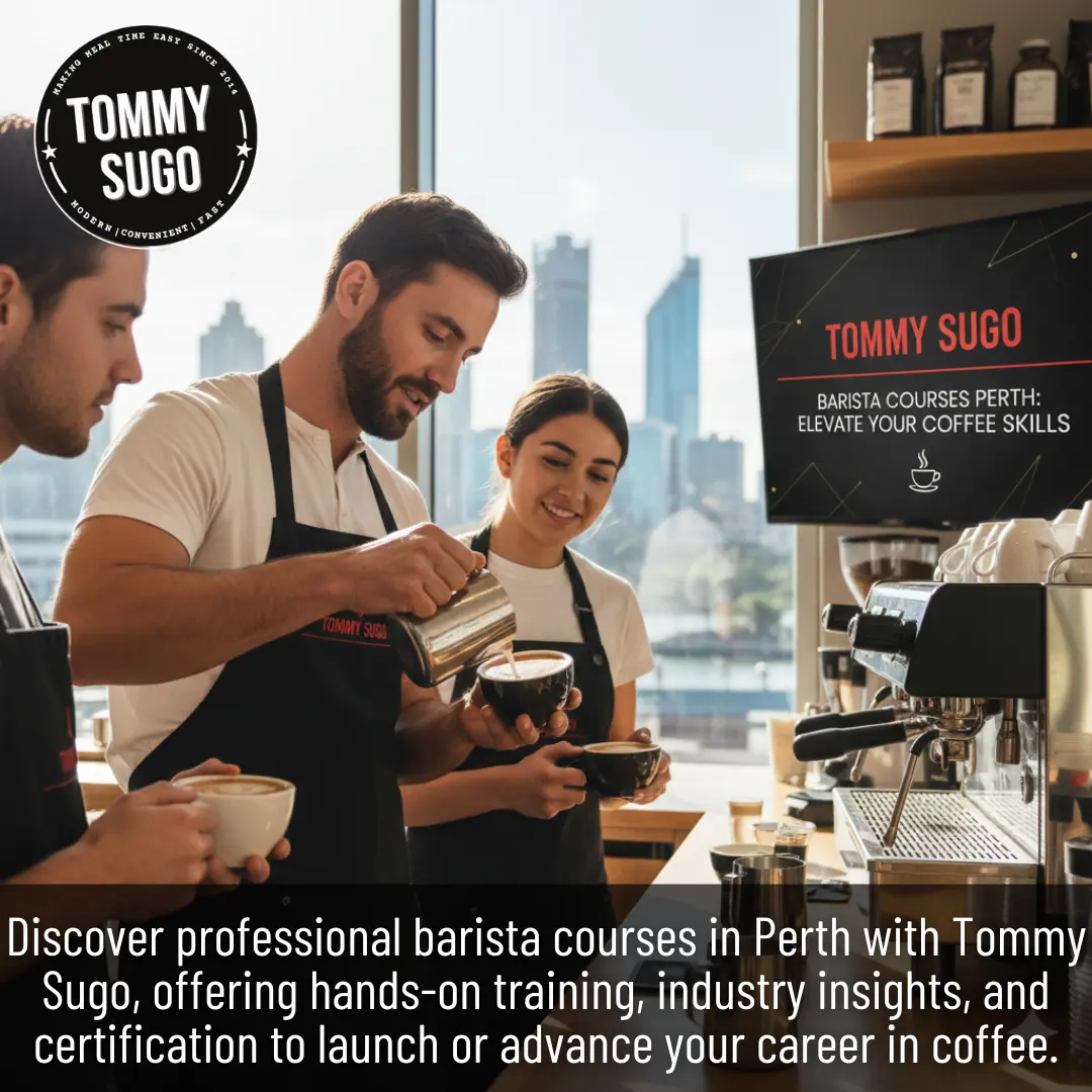 Barista Courses Perth | Professional Training by Tommy Sugo