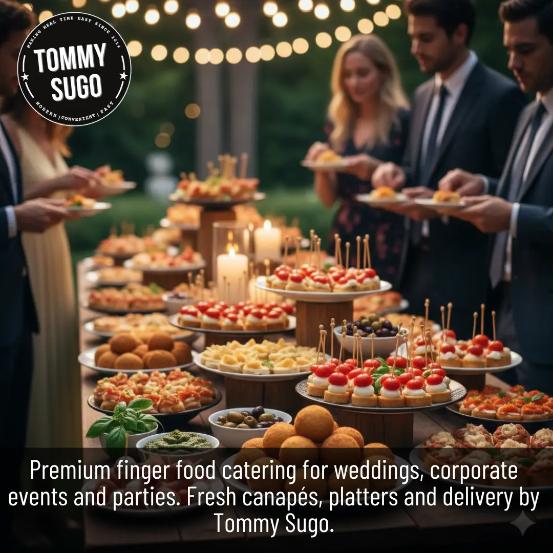Finger Food Catering for Events | Tommy Sugo