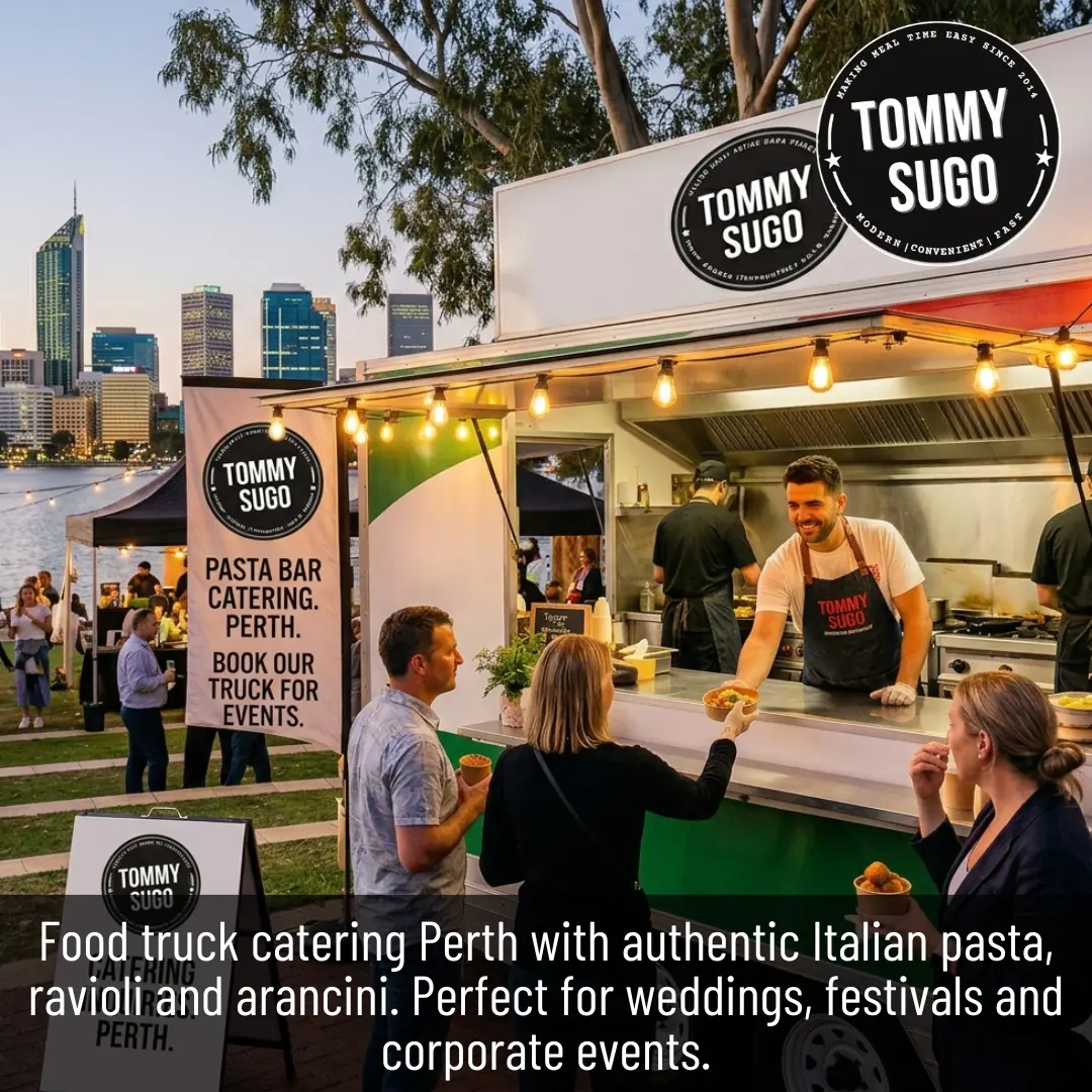 Food Truck Catering Perth | Italian Pasta by Tommy Sugo